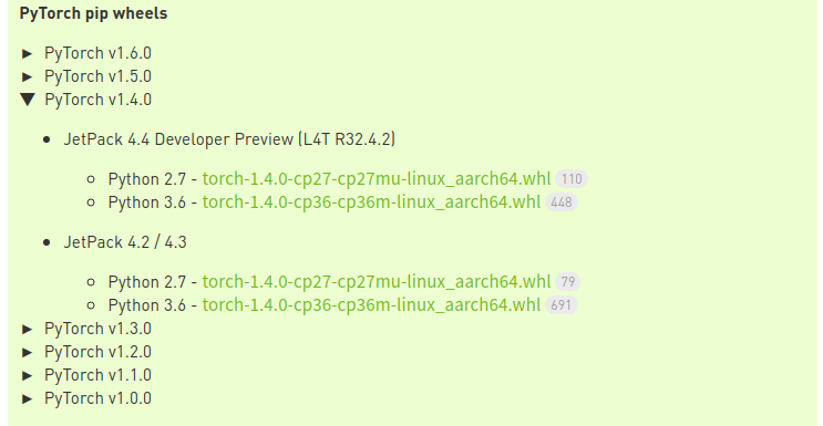 Jetson TX2安装pytorch 1.4 (jetpack4.3)详细教程_tx2 pytorch-CSDN博客