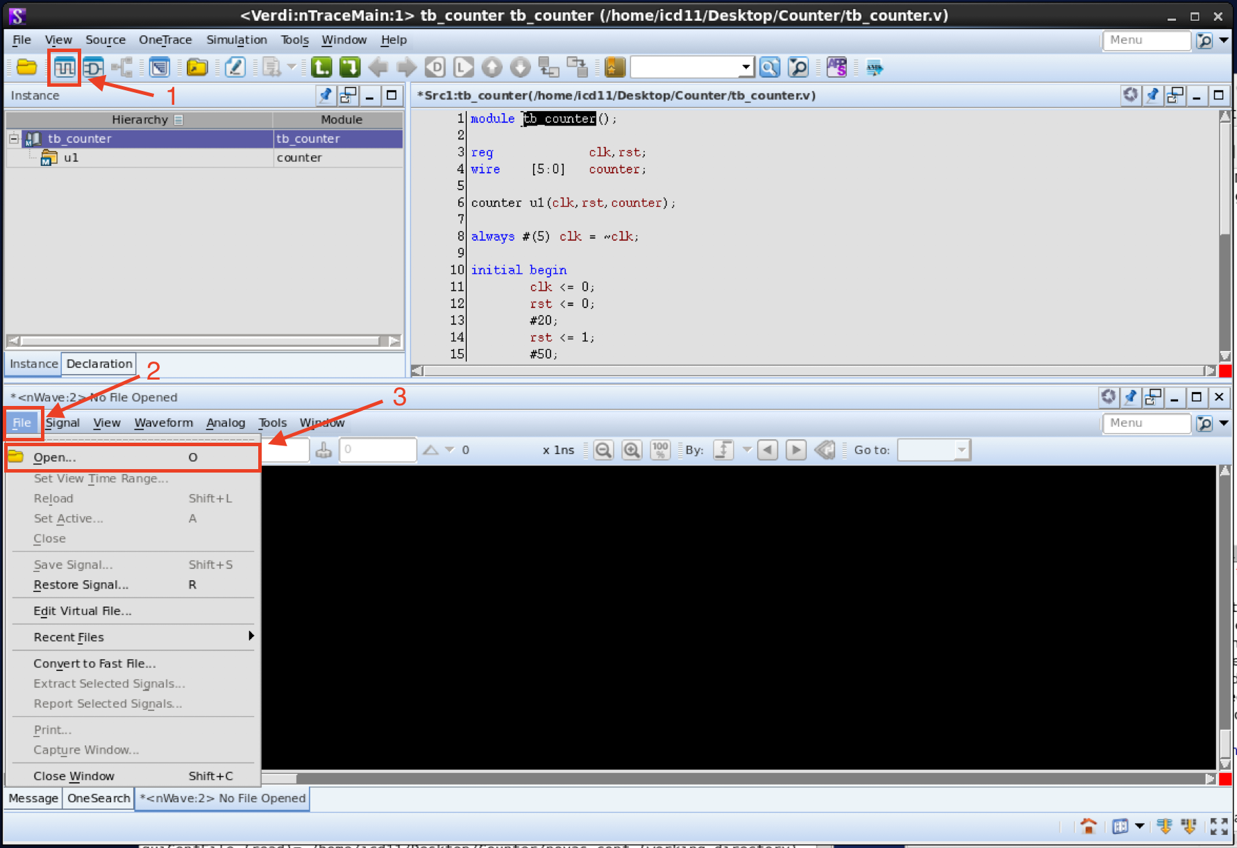 Simple tutorial and example demonstration of VCS and Verdi joint simulation under Linux ...