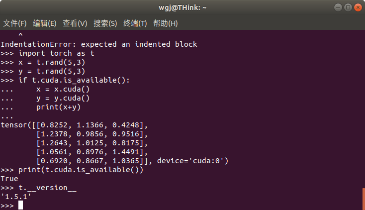 Ubuntu18.04下安装pytorch详细步骤_ubuntu18切换torch的版本-CSDN博客