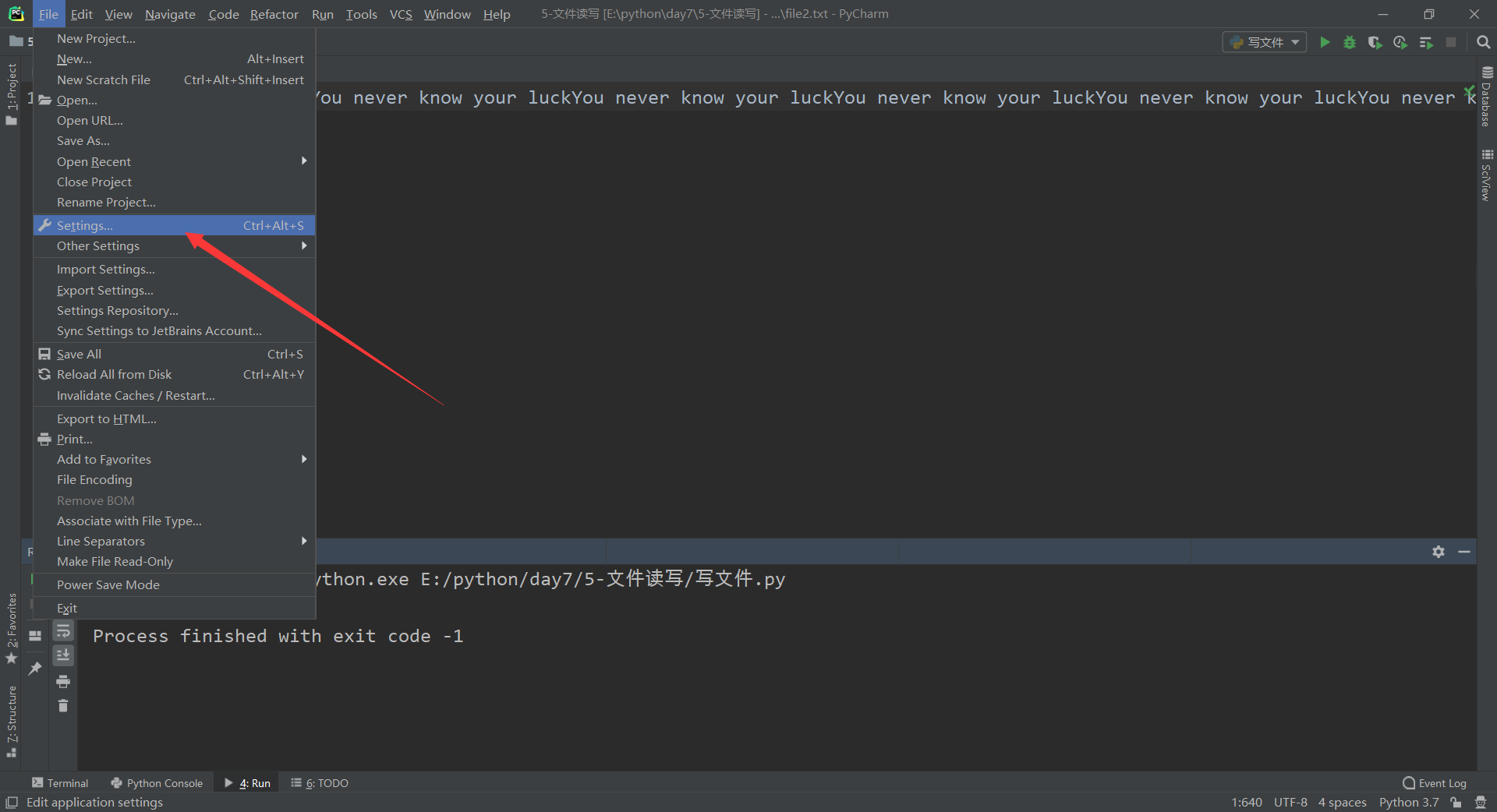 解决使用Pycharm写文件时不会自动换行的问题_pycharm粘贴代码不自动换行-CSDN博客