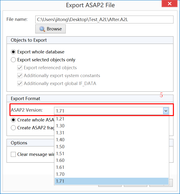 How to quickly generate A2L files (ASAP2 Studio): Generate new map files corresponding to A2L ...