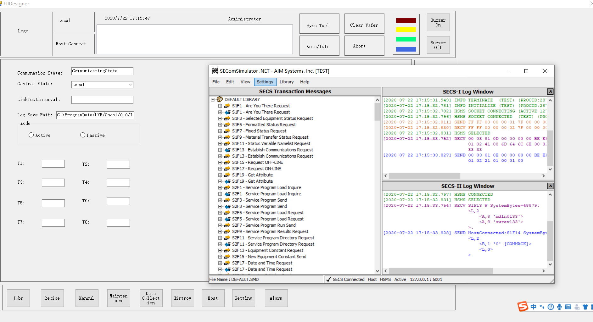 SECS/GEM全功能100%符合SEMI标准_semi e157-CSDN博客