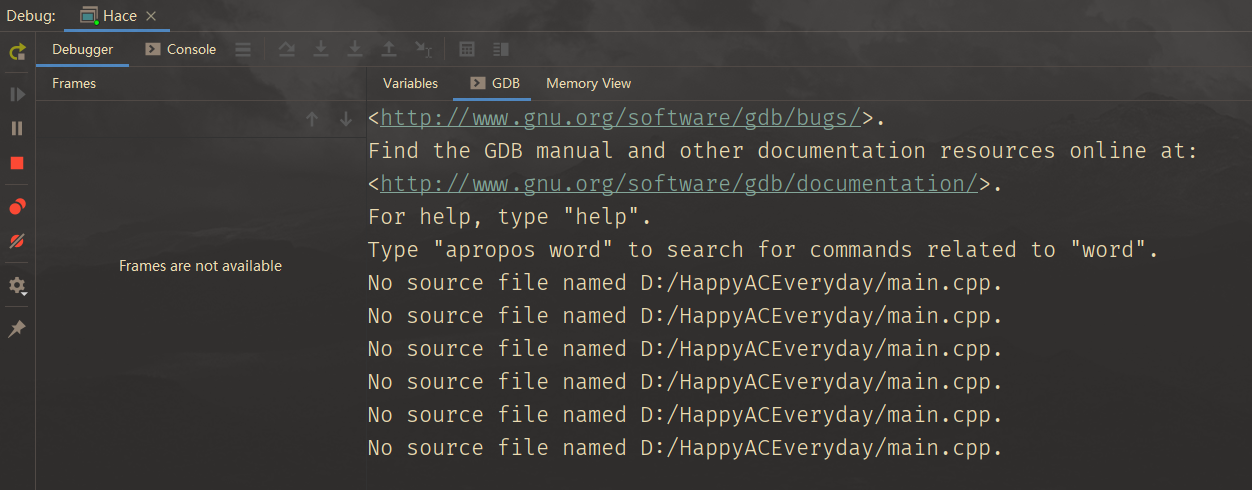 win10 Clion mingw gdb 调试断点无法命中_clion 断点当前不会被命中-CSDN博客