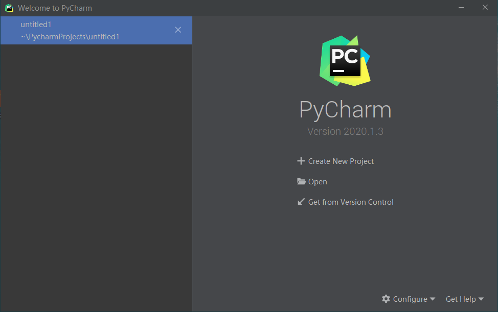 如何设置PyCharm每次启动进入欢迎界面_pycharme再次进入欢迎界面-CSDN博客