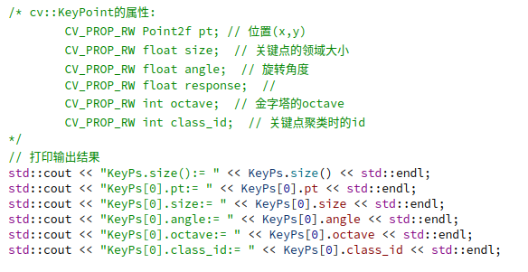 opencv surf特征点检测(一)，基本使用，cv::KeyPoint 属性分析，surf属性分析-CSDN博客