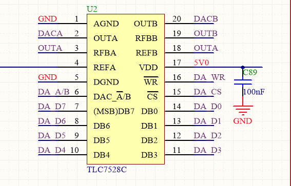 STM32连接TLC7528驱动_tlc7528c引脚图及功能说明-CSDN博客