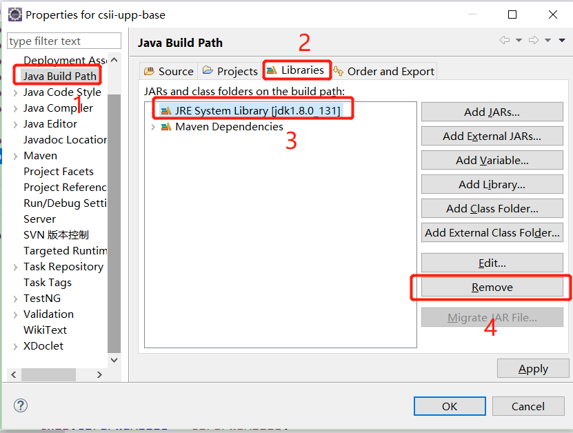 Eclipsemyeclipse报错access Restriction The Type ‘base64decoder‘ Is Not Apiaccess Restriction 