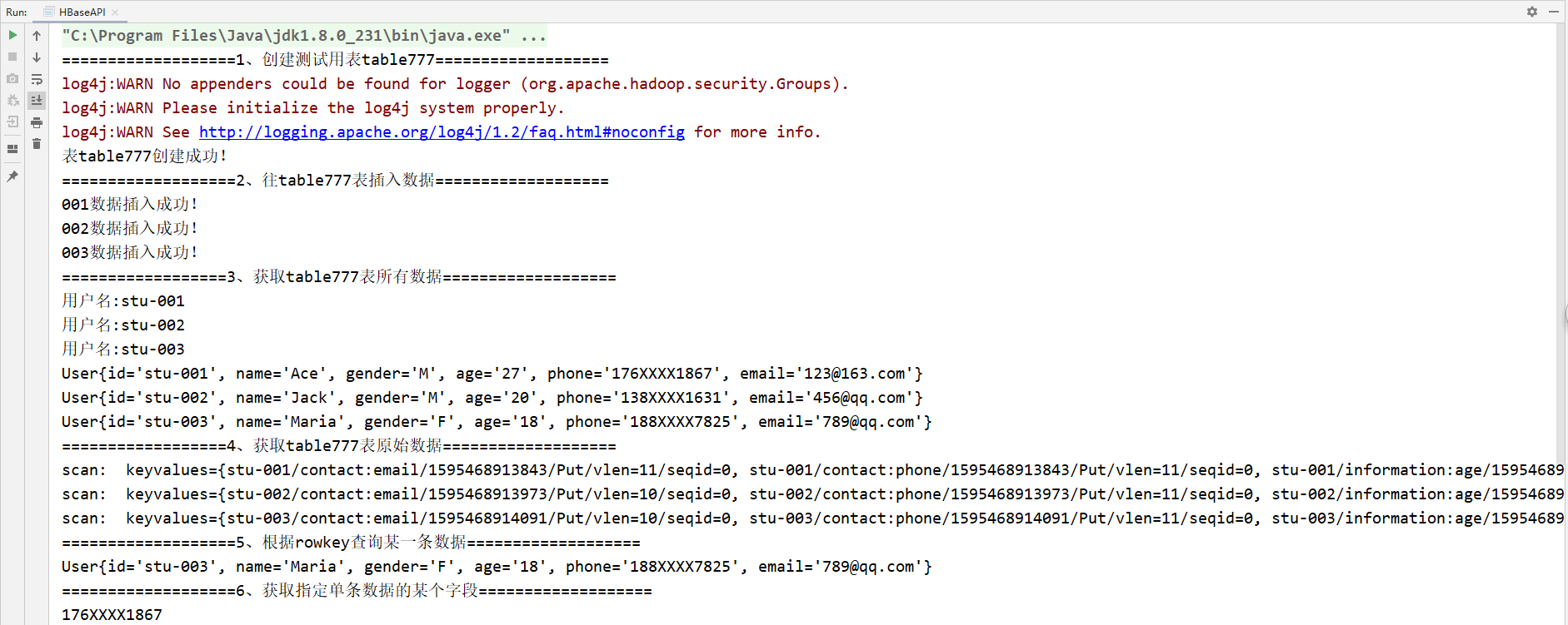 HBase API基本操作（含java代码实现）_hbase1.3.3api创建表-CSDN博客