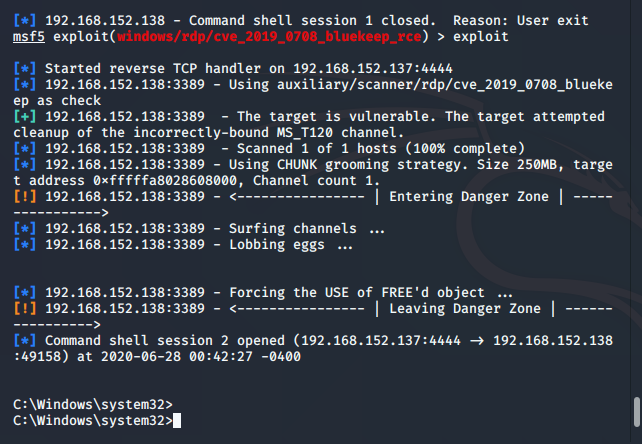 cve-2019-0708漏洞复现-CSDN博客