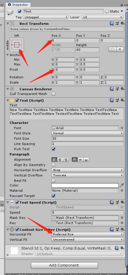 Unity滚动字幕如丝般顺滑 Anchoredposition 字幕滚动 Csdn博客