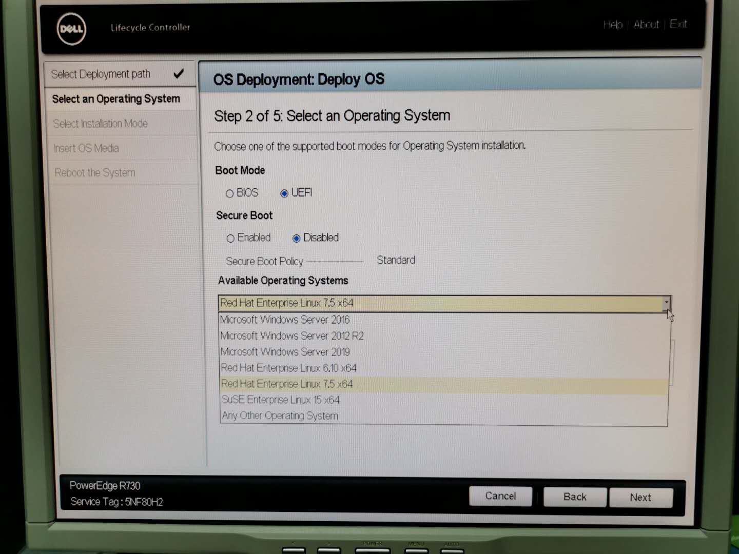 Dell R730安装Redhat Linux操作系统问题_dell r730 安装红帽5.4-CSDN博客