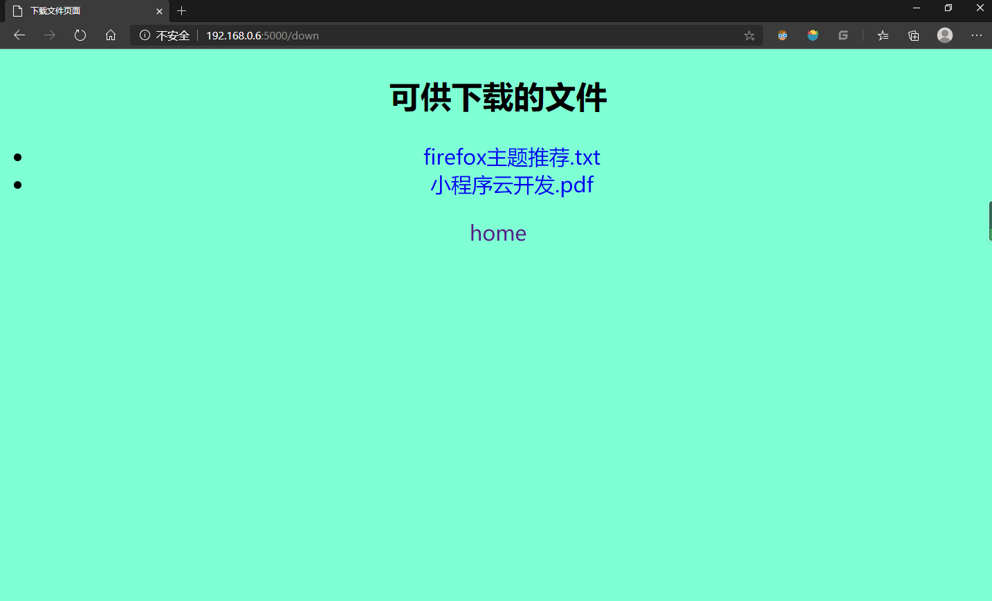 ftp功能的小网站(flask实现)_python 使用 flask 搭建 ftp-CSDN博客