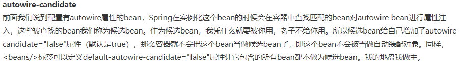 【Spring】Spring配置文件bean标签的autowire属性_bean中autowire-CSDN博客