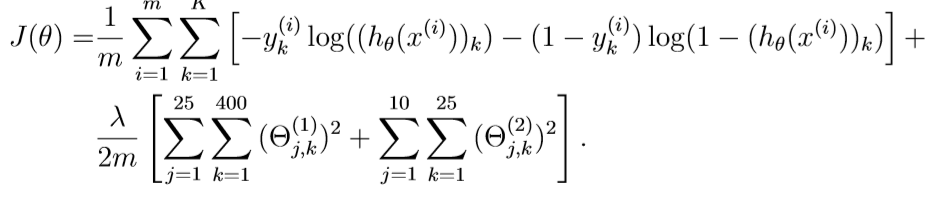 Matlab吴恩达机器学习编程练习ex4：神经网络Neural Networks Learning_matlab nncostfunction-CSDN博客
