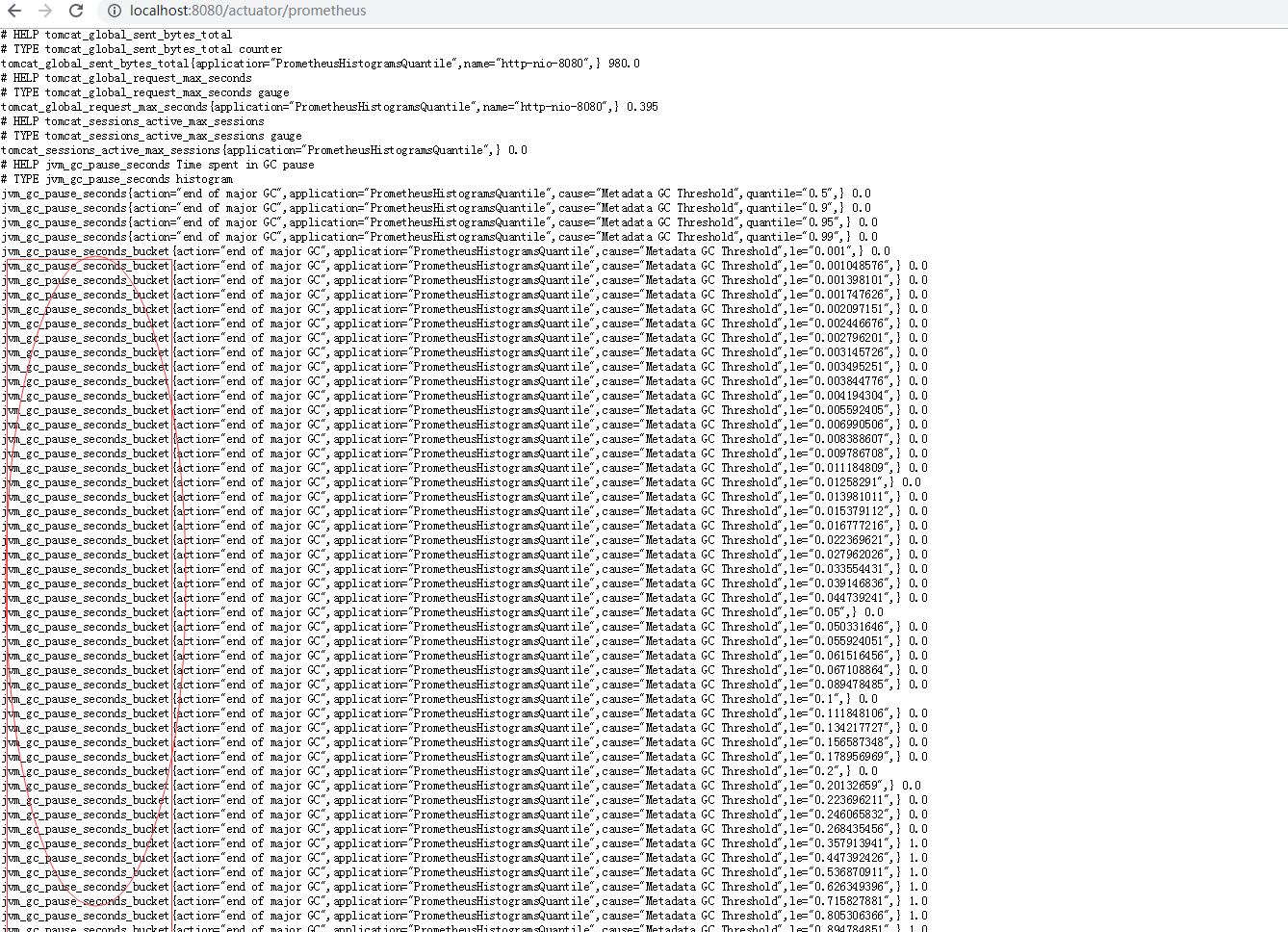 使用Prometheus计算百分位数值 自定义springboot starter集成Prometheus Histogram 获取P99等百分位监控指标_prometheus 百分位-CSDN博客