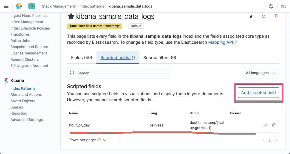 Kibana：使用 Scripted fields 来提高数据的可观测性_kibana script field-CSDN博客