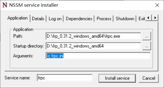 【Windows】使用nssm注册windows服务-CSDN博客