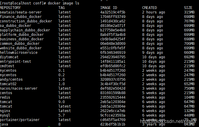 Docker学习——安装seata Csdn博客