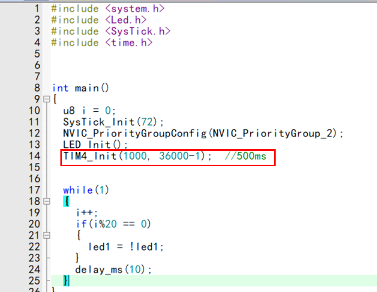 warning: #223-D: function “TIM4_Init“ declared implicitly_stm32 223-d-CSDN博客