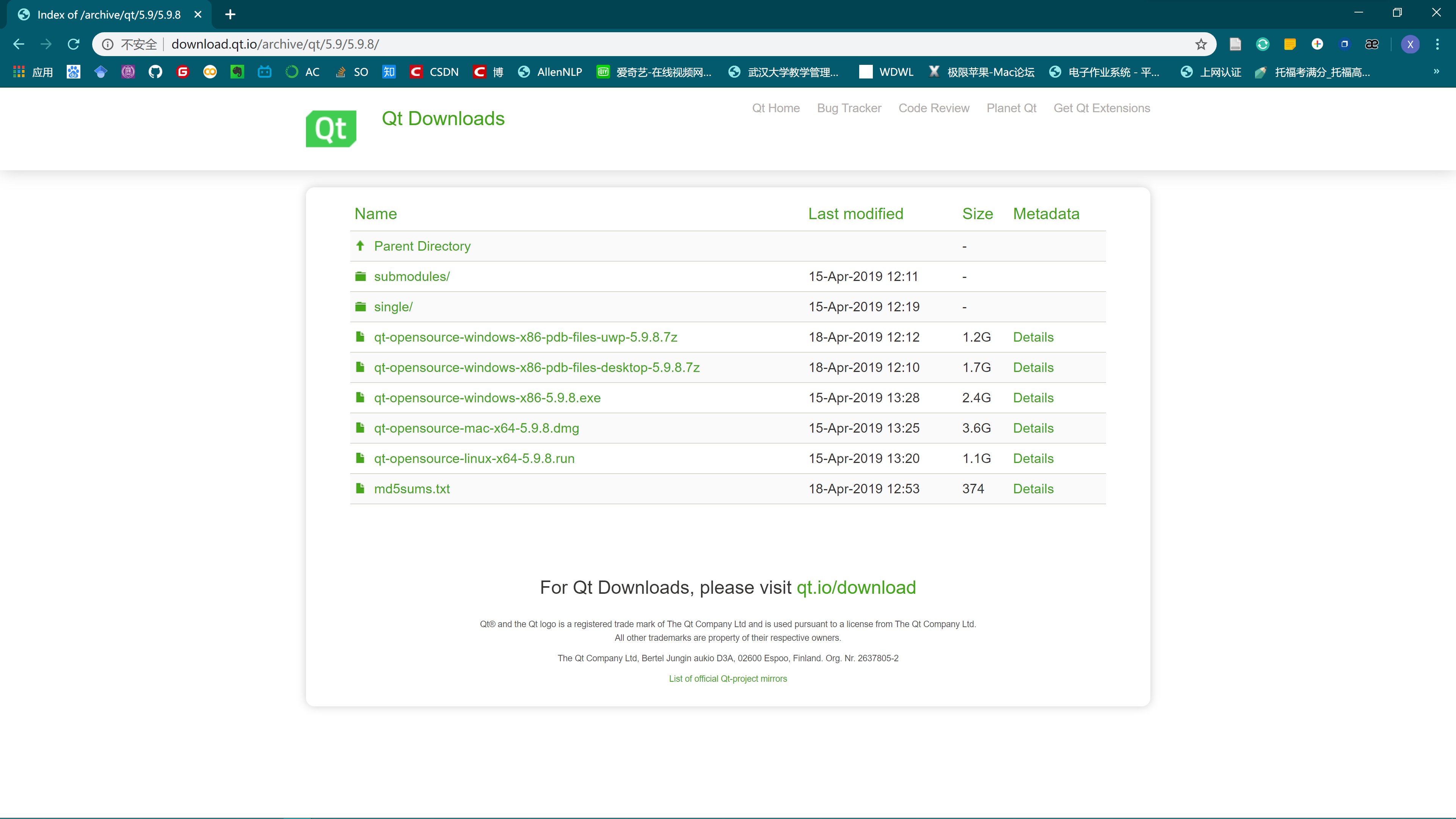 Qt+MySQL编程小白教程(从qt下载开始)_qt-opensource-windows-x86-5.9.8.exe-CSDN博客