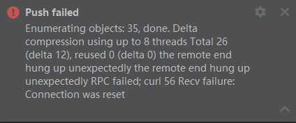 一次关于git push失败的爬坑之路_enumerating objects: 265, done. delta compression -CSDN博客