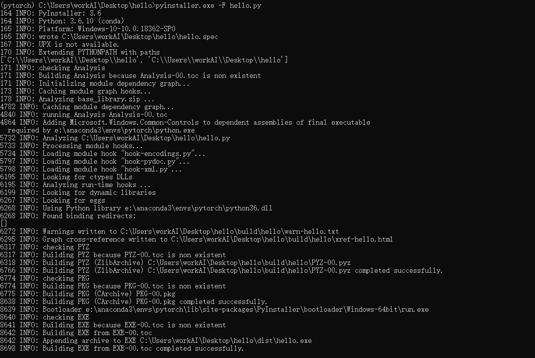 Python3 6的pyinstaller的安装与使用 Python 3 6 7 Amd64安装pyinstaller Csdn博客