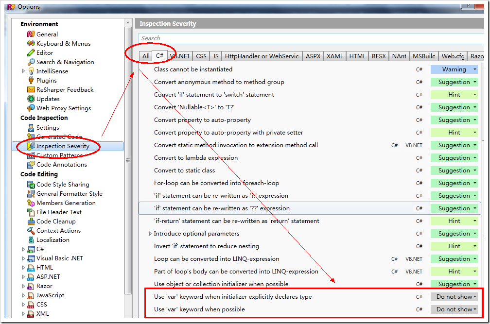 ReSharper配置及用法(转)_resharper设置-CSDN博客