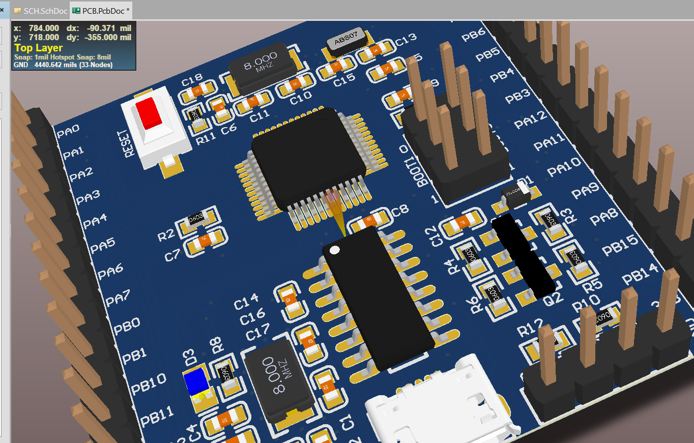 AD16_PCB全流程#01——原理图绘制_复杂点的ad16原理图有步骤-CSDN博客