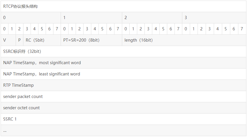 RTCP报文结构-CSDN博客