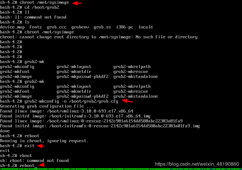 GRUB菜单故障进不去怎么办???教你简简单单修复GRUB引导故障_麒麟系统 进入不了 grub-CSDN博客