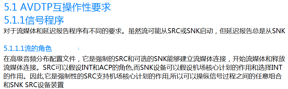 蓝牙协议 Bluetooth Profile —— A2DP 中文翻译版_little Rang的博客-CSDN博客