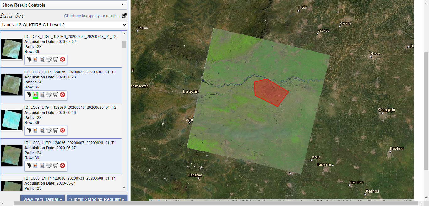 【地球科学】使用USGS下载指定地区的遥感影像_usgs账户-CSDN博客