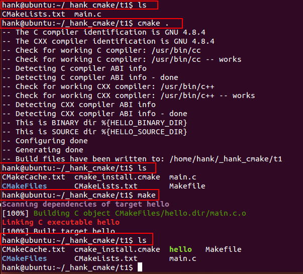 可自动生成makefile的cmake构建工具 Linux安装和简单上手(抛砖引玉) Cmake自动抅建makefile文件 Csdn博客