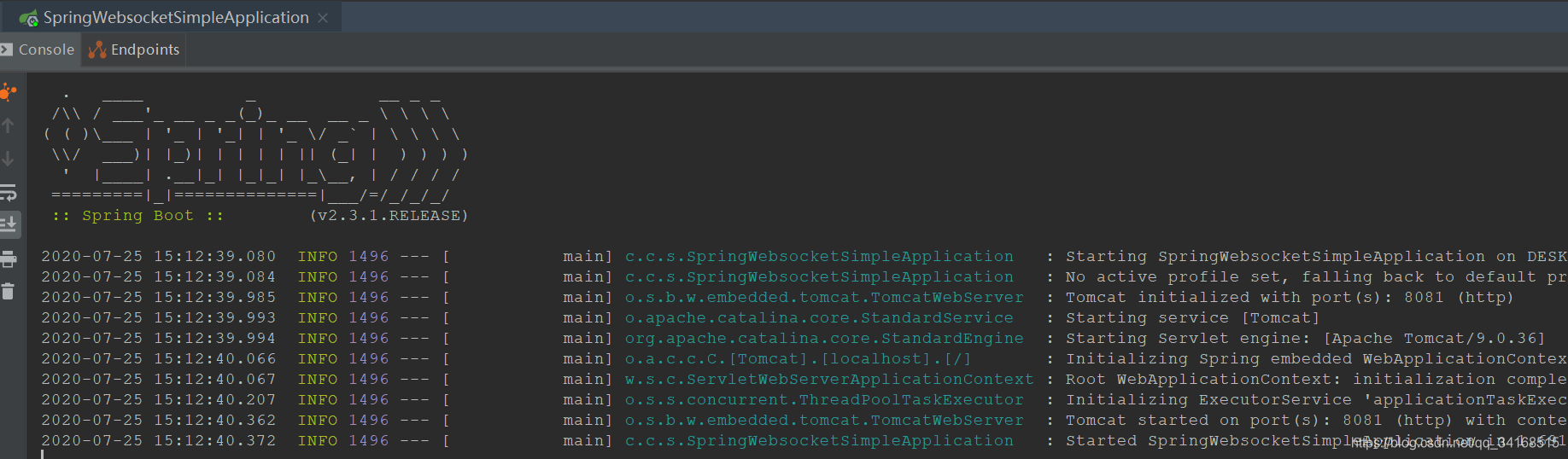 亲测!快速搭建springboot Websocket客户端简单案例springboot Websocketclient Csdn博客