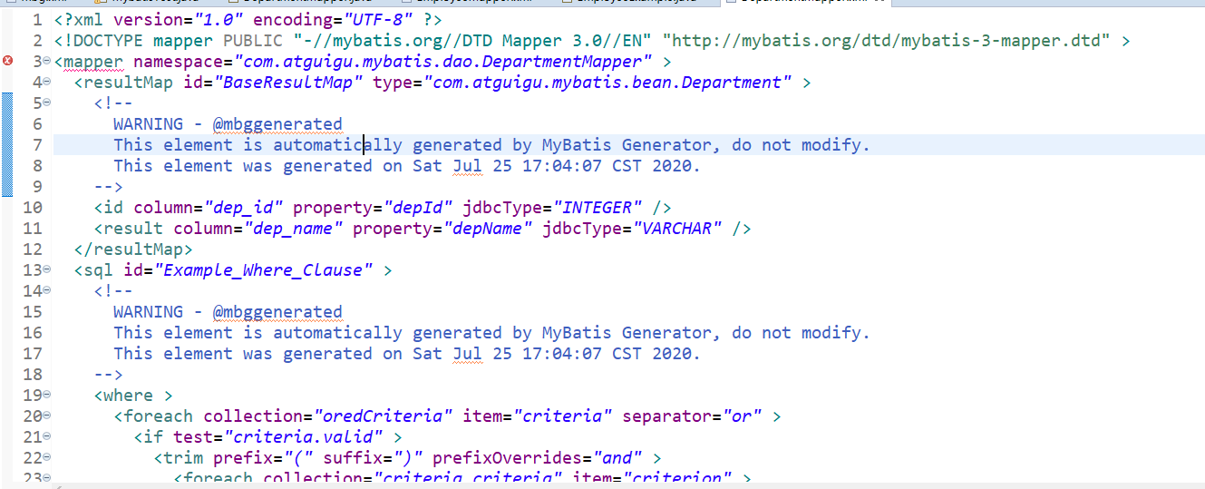 【MyBatis-Bug】Error while downloading ‘http://mybatis.org/dtd/mybatis-3-mapper.dtd‘.sql映射文件mapper ...