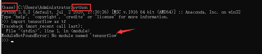 Windows下安装Anaconda3（附带python3.8）以及TensorFlow_anaconda python 3.8 是哪个包-CSDN博客