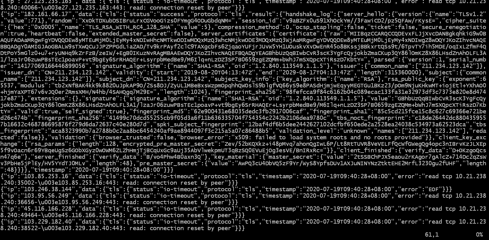Zmap+Zgrab+massdns工具的使用总结_zgrab扫描器是做什么用的-CSDN博客