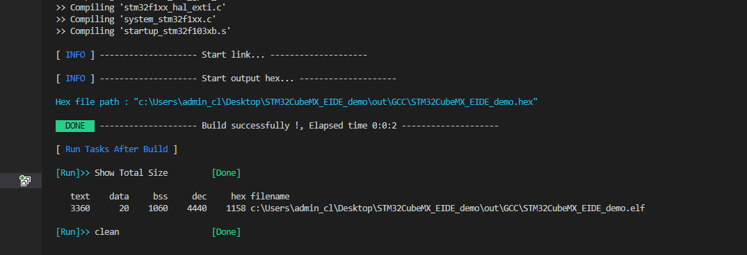 在 vscode 上使用 EIDE+STM32CubeMX+GCC 开发 STM32_stm32cubemx生成gcc怎么用_「已注销」的博客-CSDN博客