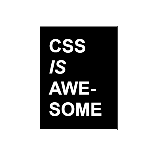 CSS *IS* AWESOME 解读_css is awesome-CSDN博客