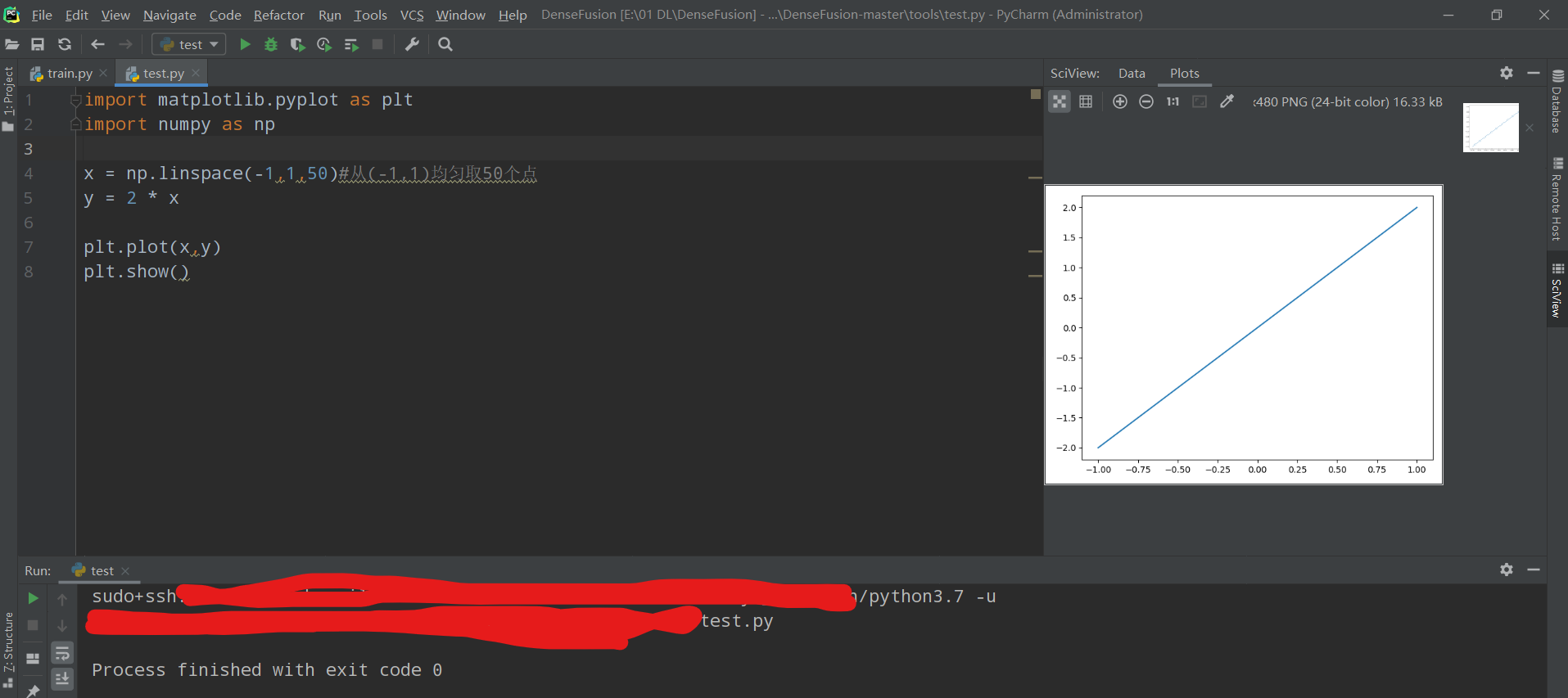 Pycharm专业版ssh远程连接服务器并显示图片(Xming)_pycharm远程连接服务器跑代码怎么显示图像-CSDN博客