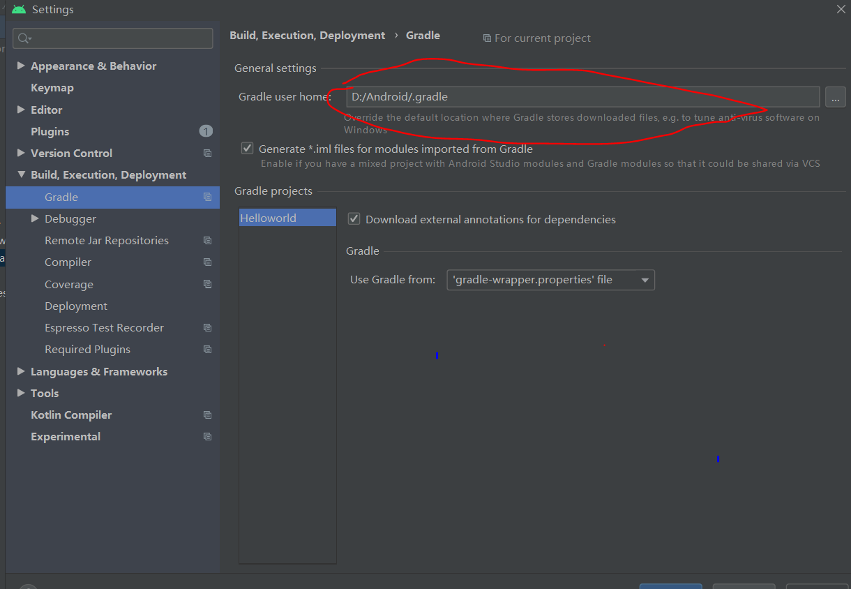 Android studio配置gradle路径，解决gradle下载缓慢问题_gradle distributionurl-CSDN博客