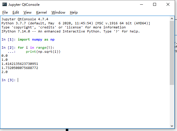 Python轻量级IDE推荐 -- Jupyter QTConosle_jupyter qtconsole-CSDN博客