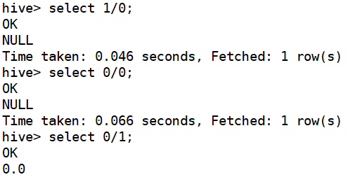 【HQL】（三）Hive计算除数为0的情况结果_hive sql 除0怎么处理-CSDN博客