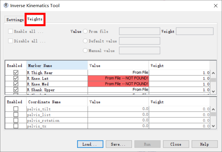 OpenSim学习笔记（五）：IK的原理和操作_opensim逆动力学原理-CSDN博客
