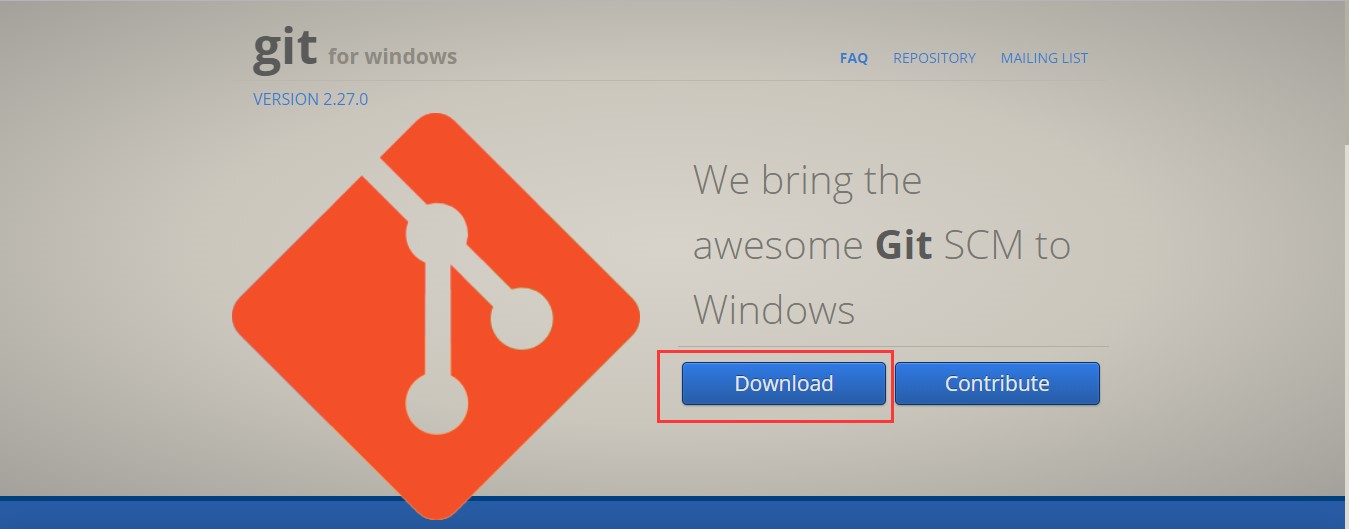 版本控制工具：Git的下载和配置_git.exe path-CSDN博客