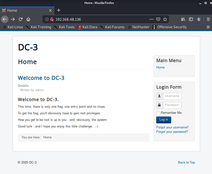 03DVWA的搭建和nmap的使用_nmap dvwa-CSDN博客