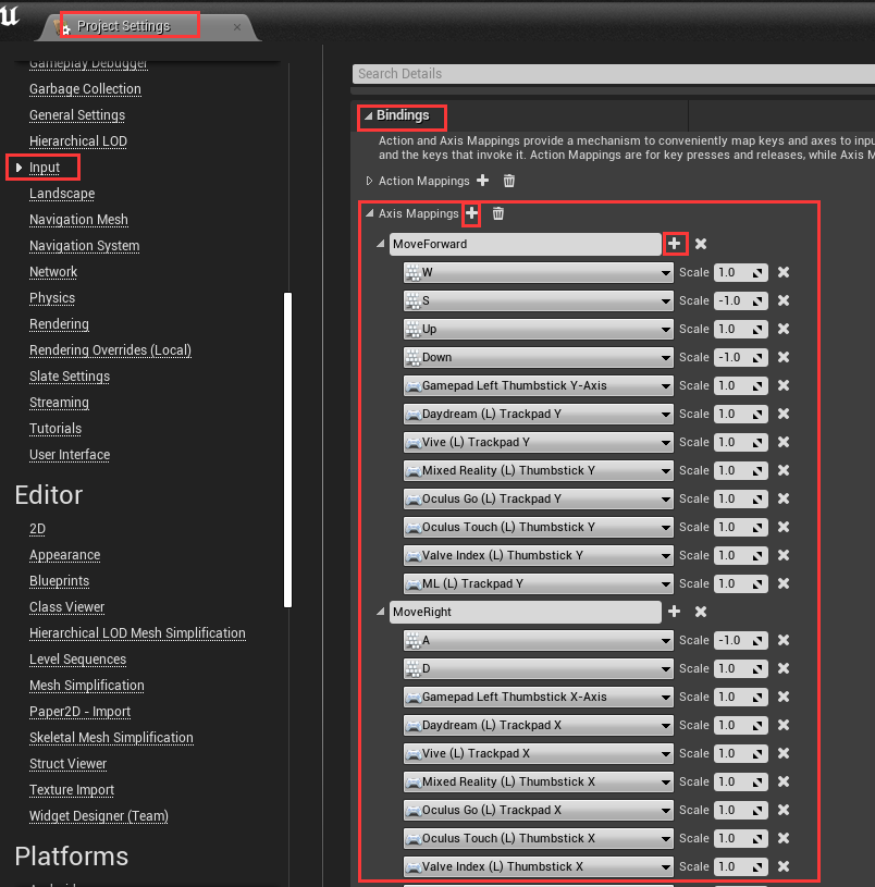 UE4 角色视角无法移动，unknown Axis‘...‘ 找不到轴输入事件解决方法_input axis event references unknown-CSDN博客