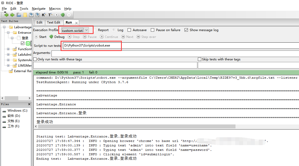 Robotframework：一招解决rcommand: “no pybot“ --argumentfile_command: "no pybot-CSDN博客