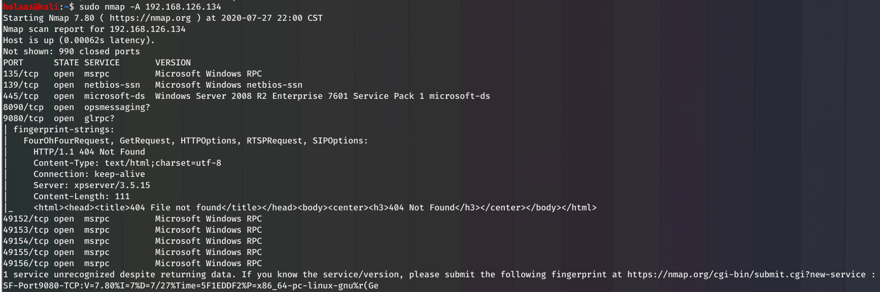 nmap——端口扫描_基础命令_nmap扫描端口命令-CSDN博客