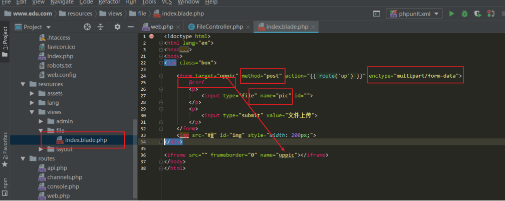 Laravel 上传文件 Csdn博客